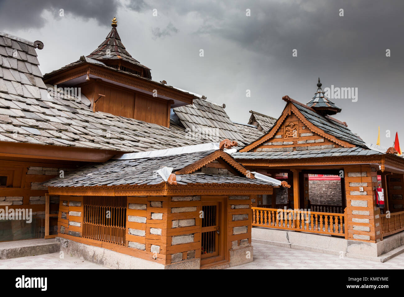 Bhimakali temple at Sarahan, Kinnaur, Himachal Pradesh Stock Photo - Alamy