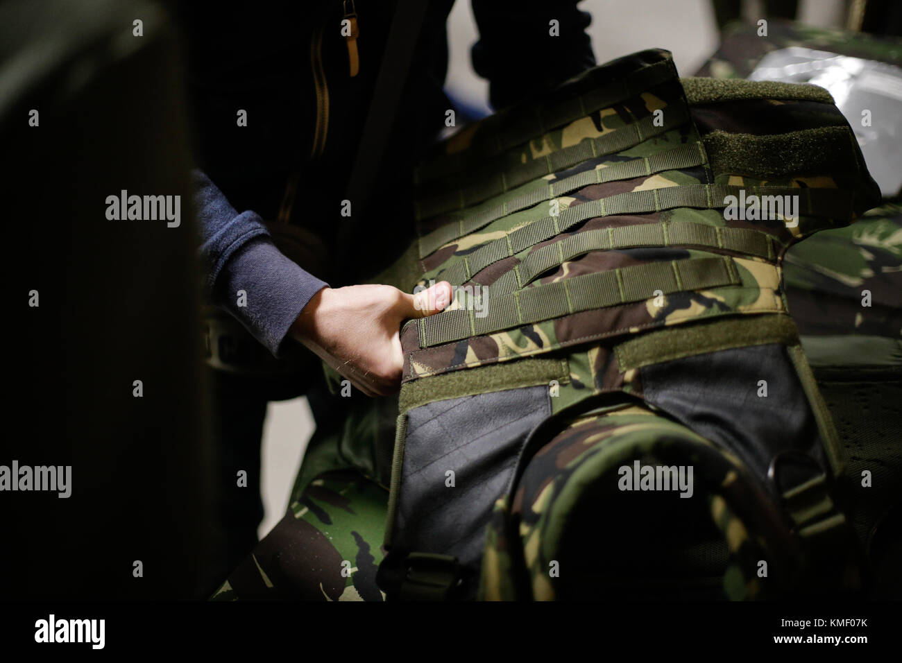 Bullet proof helmet hi-res stock photography and images - Alamy