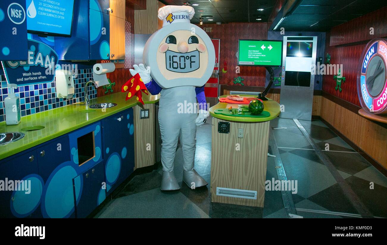 U.S. Food Safety and Inspection Service mascot Thermy the thermometer ...