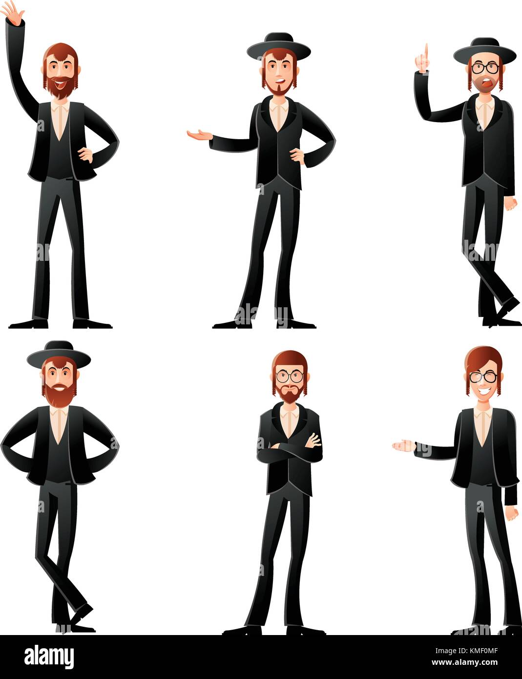 Set of jew icons Stock Vector Image & Art - Alamy