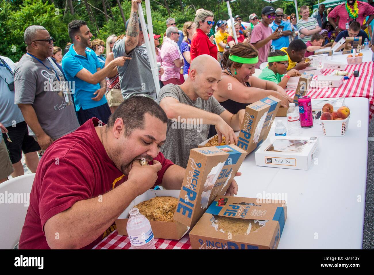 U.S. Department of Agriculture employees and their families participate ...