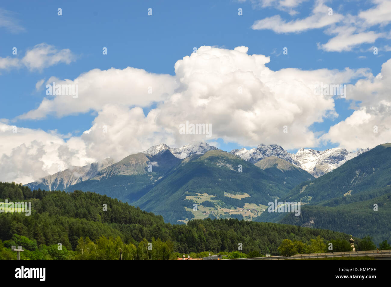 View of the Alps mountains in northern Italy Stock Photo - Alamy