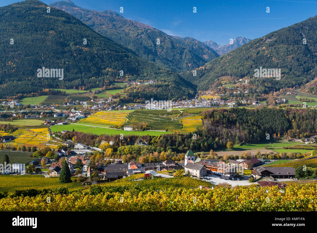 The Italian village of Brixen, Italy, Europe Stock Photo - Alamy