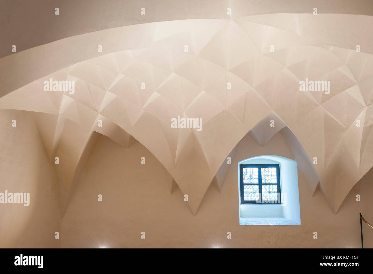 Decorative ceiling inside Greinburg Castle, Grein, Perg District, Upper ...