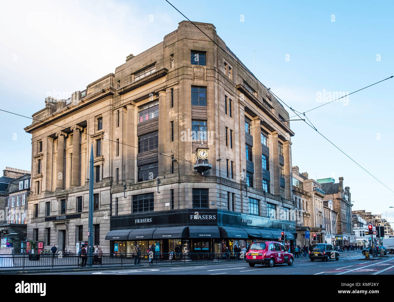 Exterior view of Frasers department store on princes Street in ...