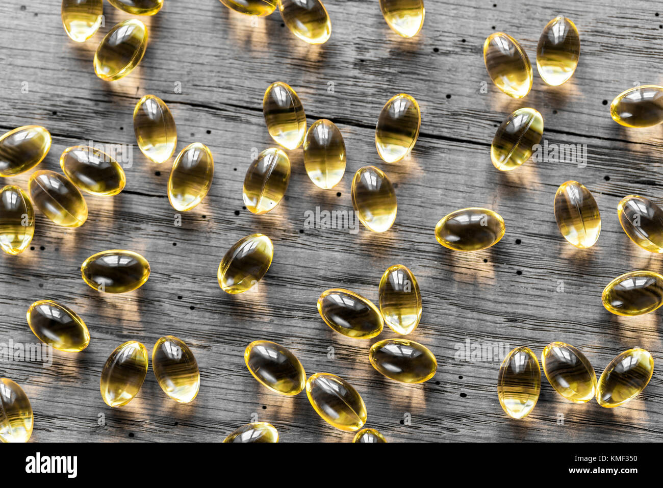 Omega-3 capsules under the glass dome Stock Photo - Alamy