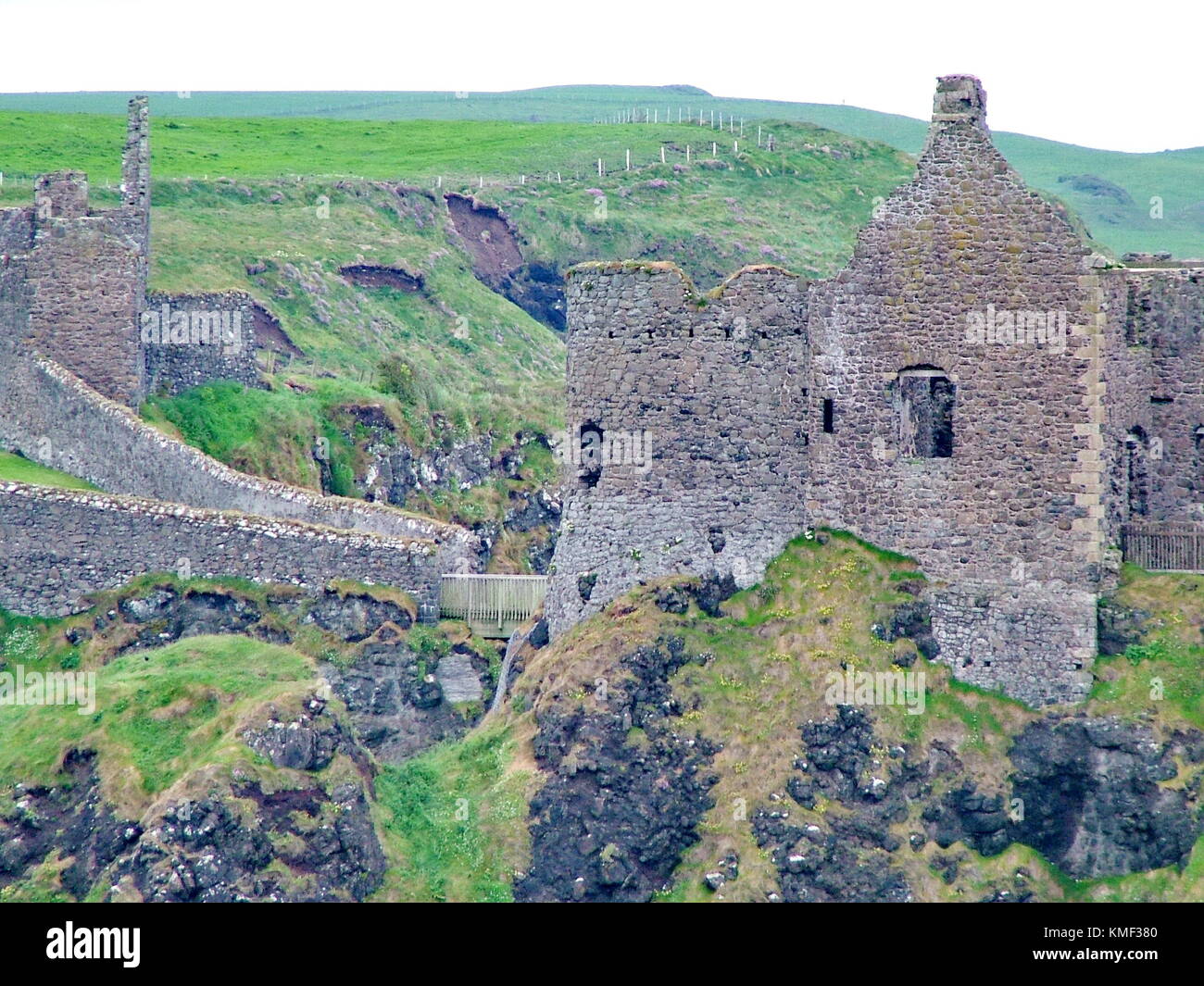 Dunluce Castle in Northern Ireland, UK Stock Photo - Alamy