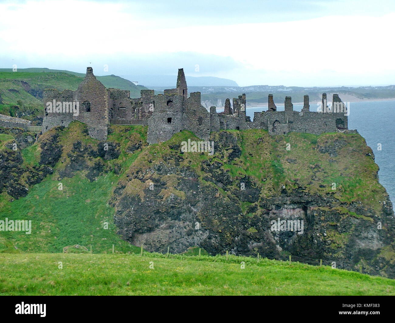 Dunluce Castle in Northern Ireland, UK Stock Photo - Alamy