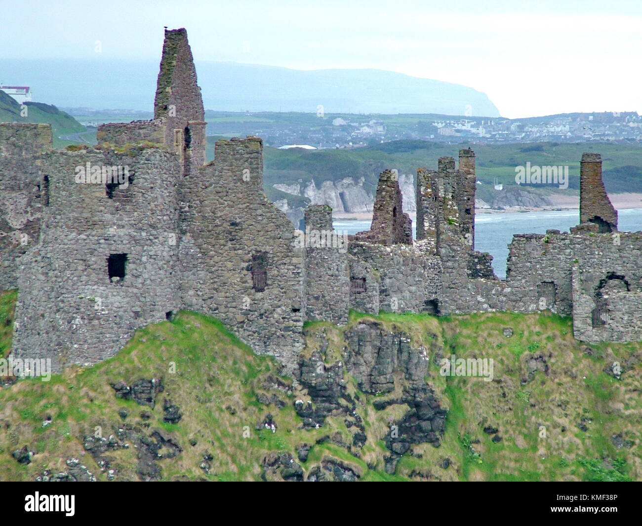 Dunluce Castle in Northern Ireland, UK Stock Photo - Alamy