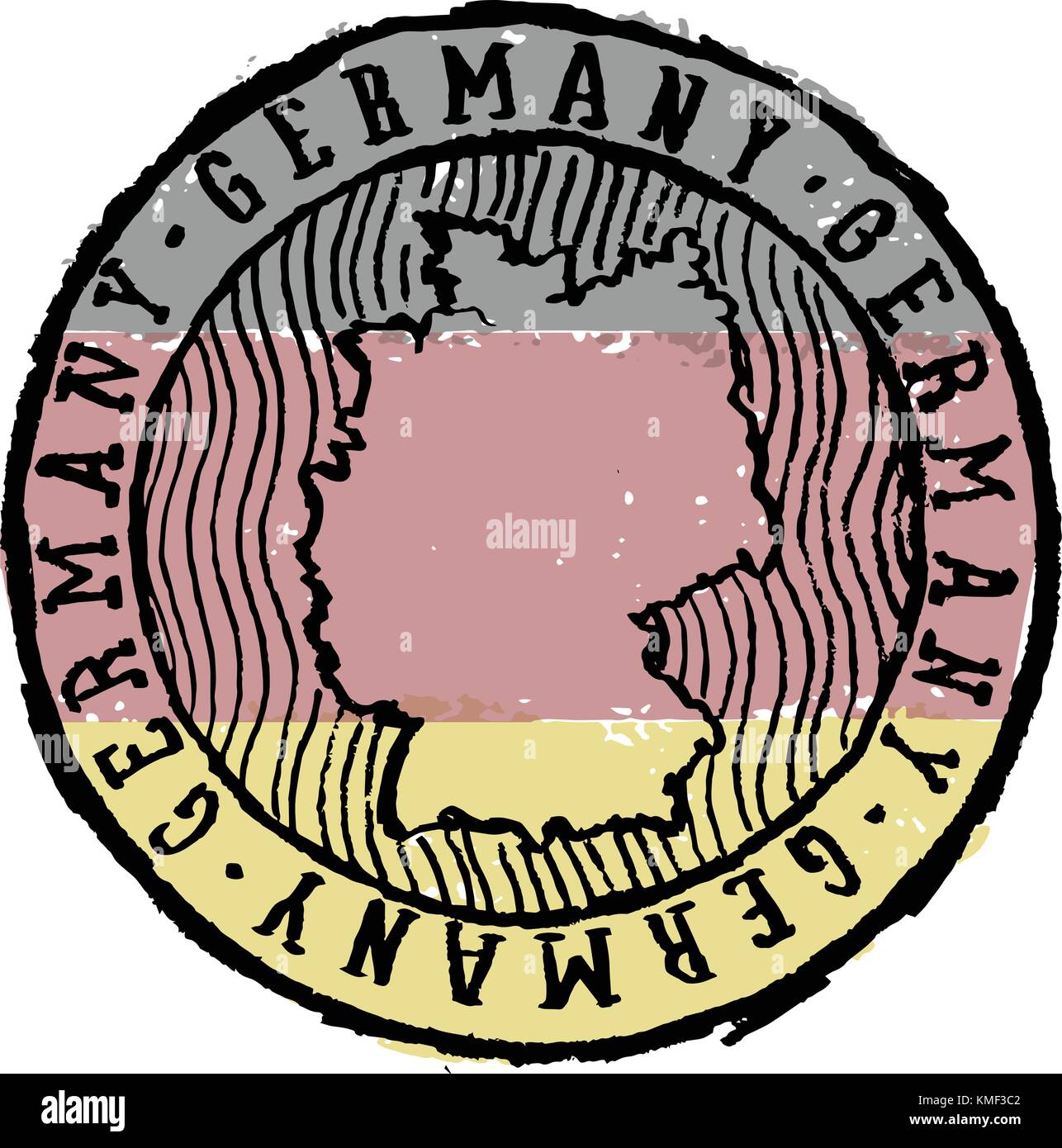 Vintage map of berlin Stock Vector Images - Alamy