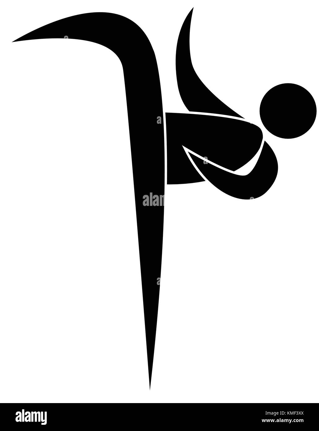 abstract fitness person Stock Vector Image & Art - Alamy