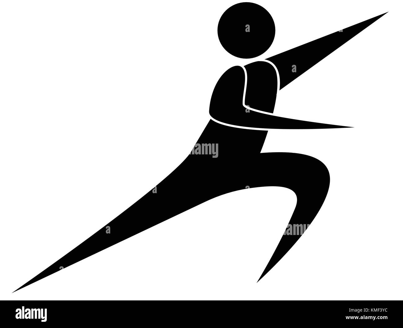 abstract fitness person Stock Vector Image & Art - Alamy