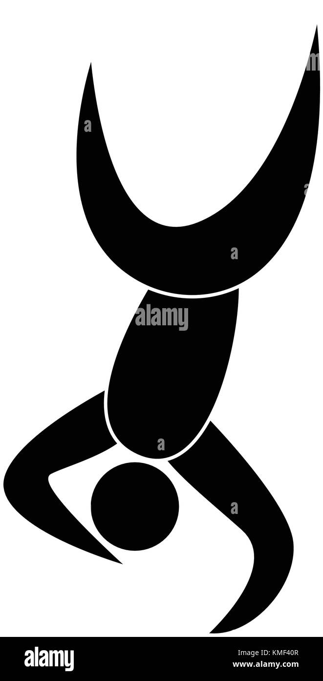 abstract fitness person Stock Vector Image & Art - Alamy