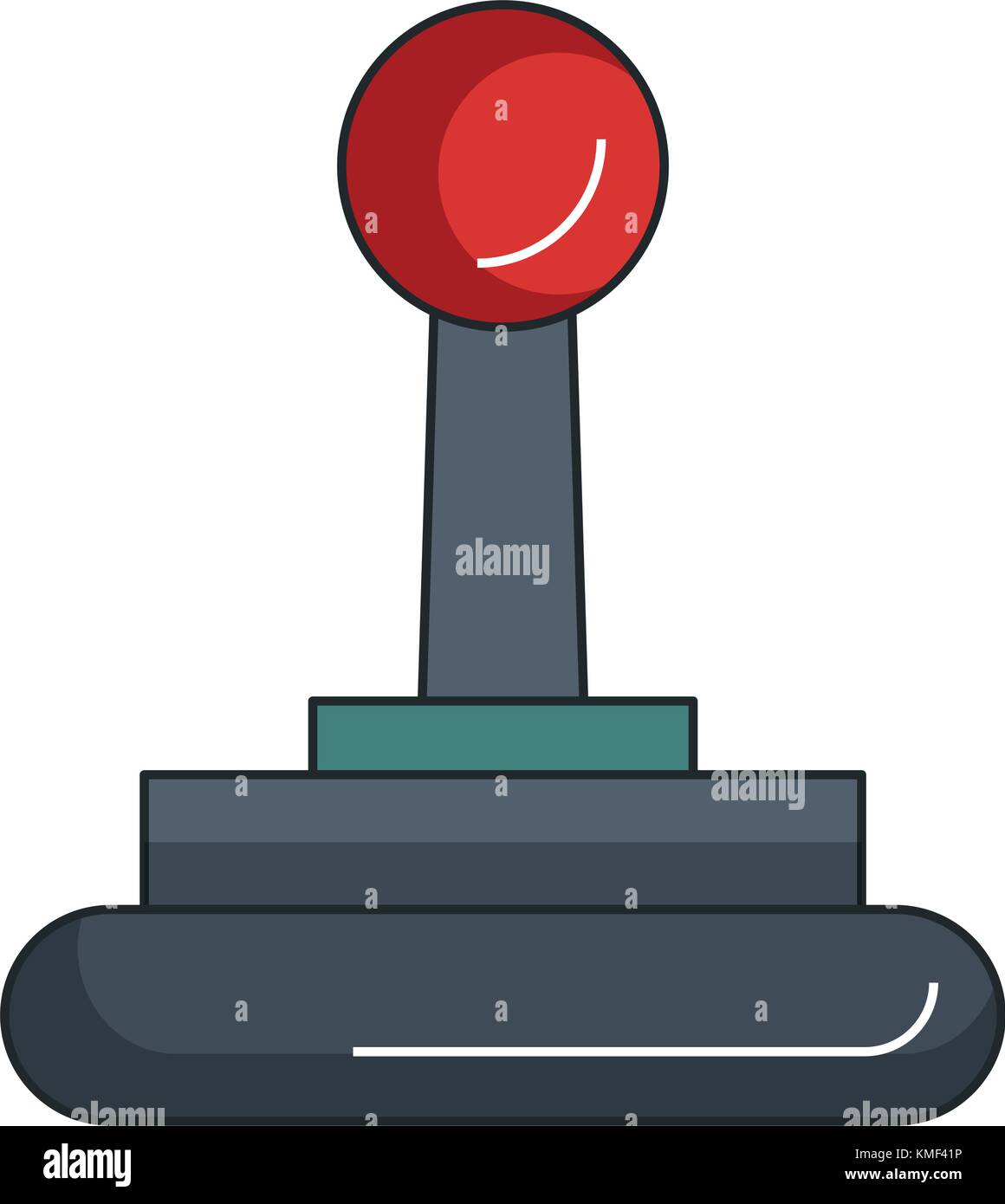 video game joystick icon vector illustration design Stock Vector Image ...