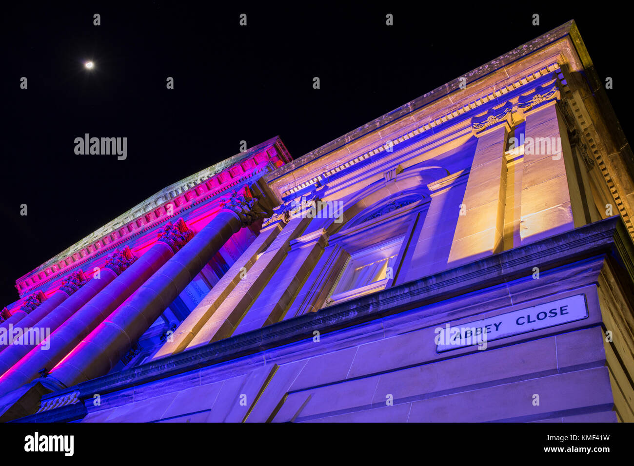 Paisley by Night. Scotland Stock Photo - Alamy