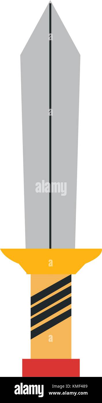 warrior sword isolated icon vector illustration design Stock Vector ...