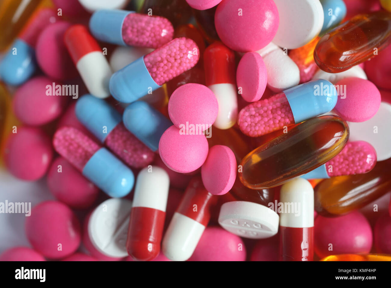 Variety of tablets Stock Photo - Alamy