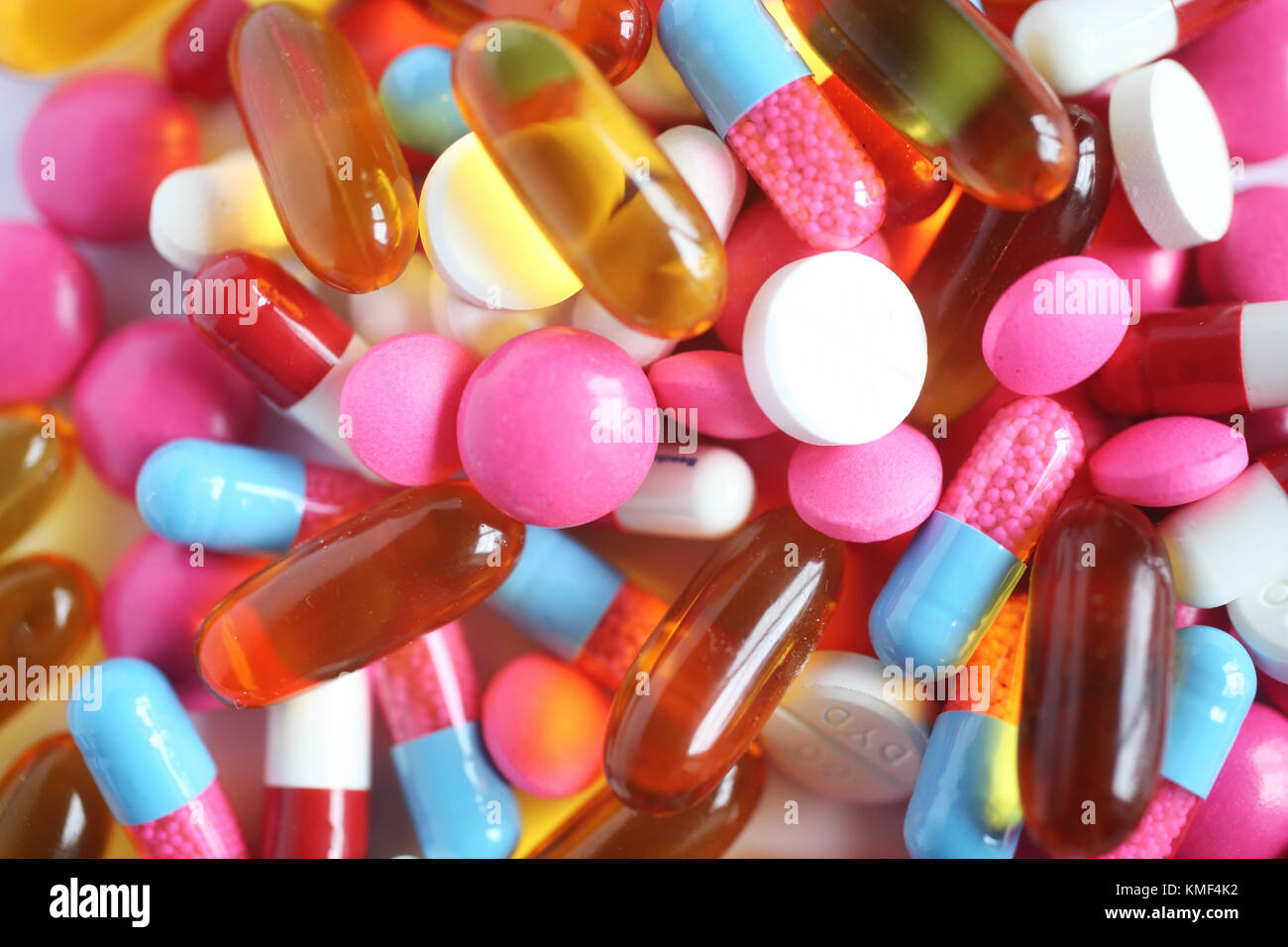 Variety of tablets Stock Photo - Alamy
