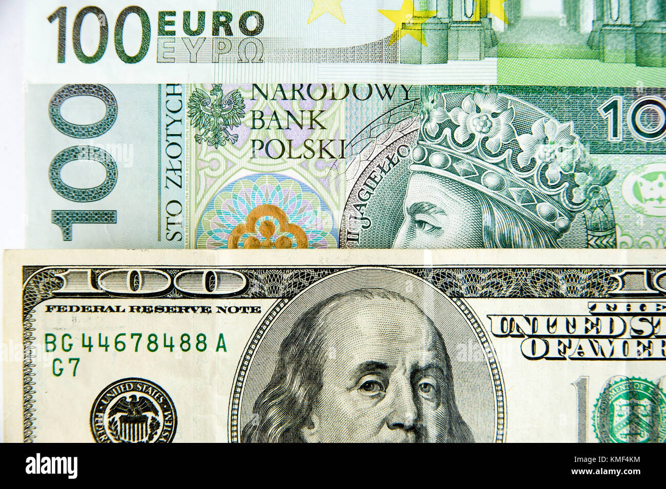 The United States one hundred-dollar bill ($100) with Benjamin Franklin ...