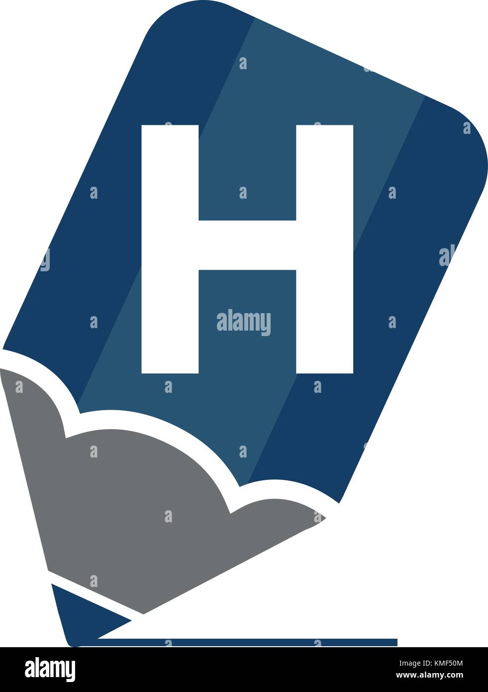 Pencil Initial H Stock Vector Image & Art - Alamy