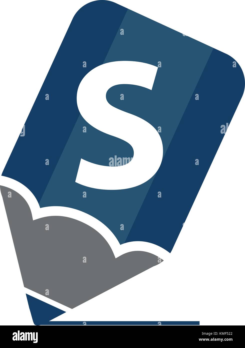 Pencil Initial S Stock Vector Image & Art - Alamy
