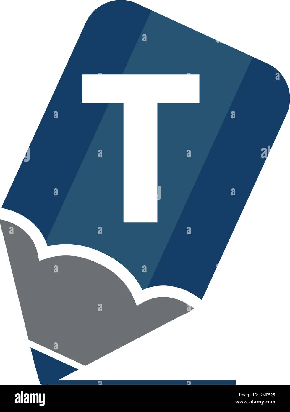 Pencil Initial T Stock Vector Image & Art - Alamy