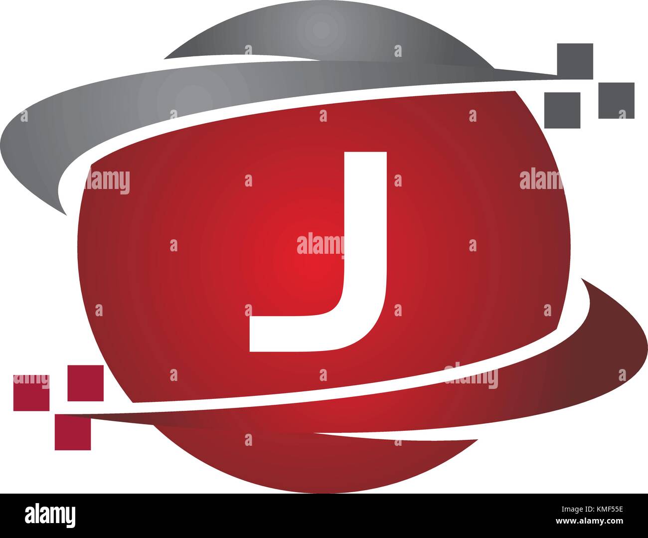 Technology Transfer Letter J Stock Vector Image & Art - Alamy