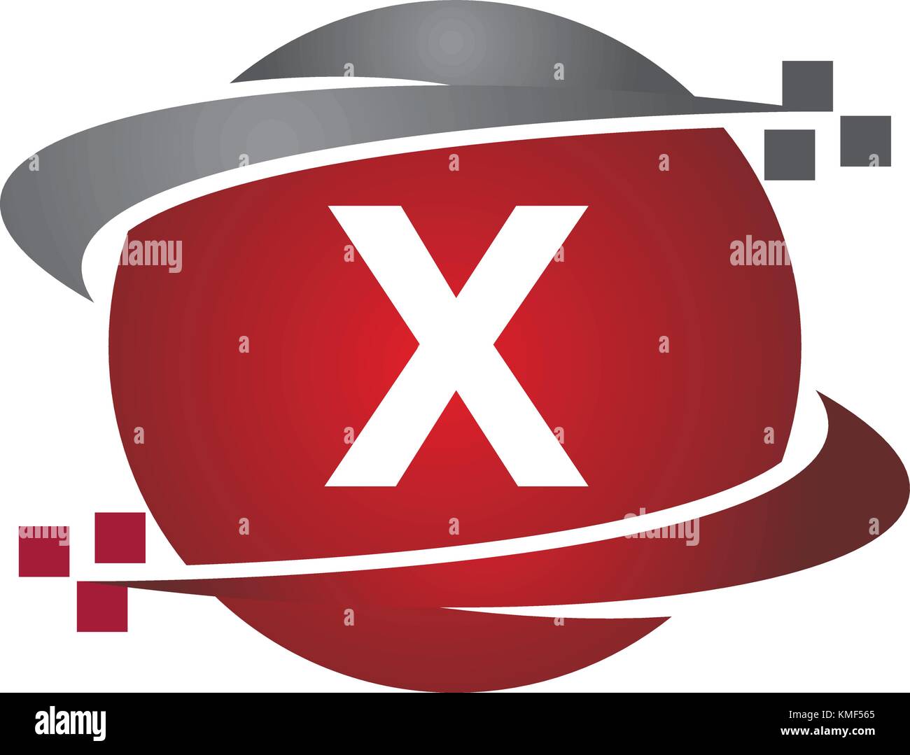 Technology Transfer Letter X Stock Vector Image & Art - Alamy
