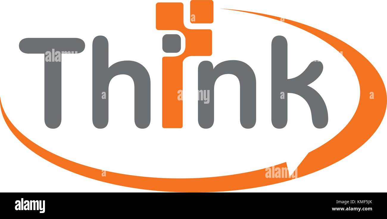 Think Communication Apps Technology Word Stock Vector Image & Art - Alamy