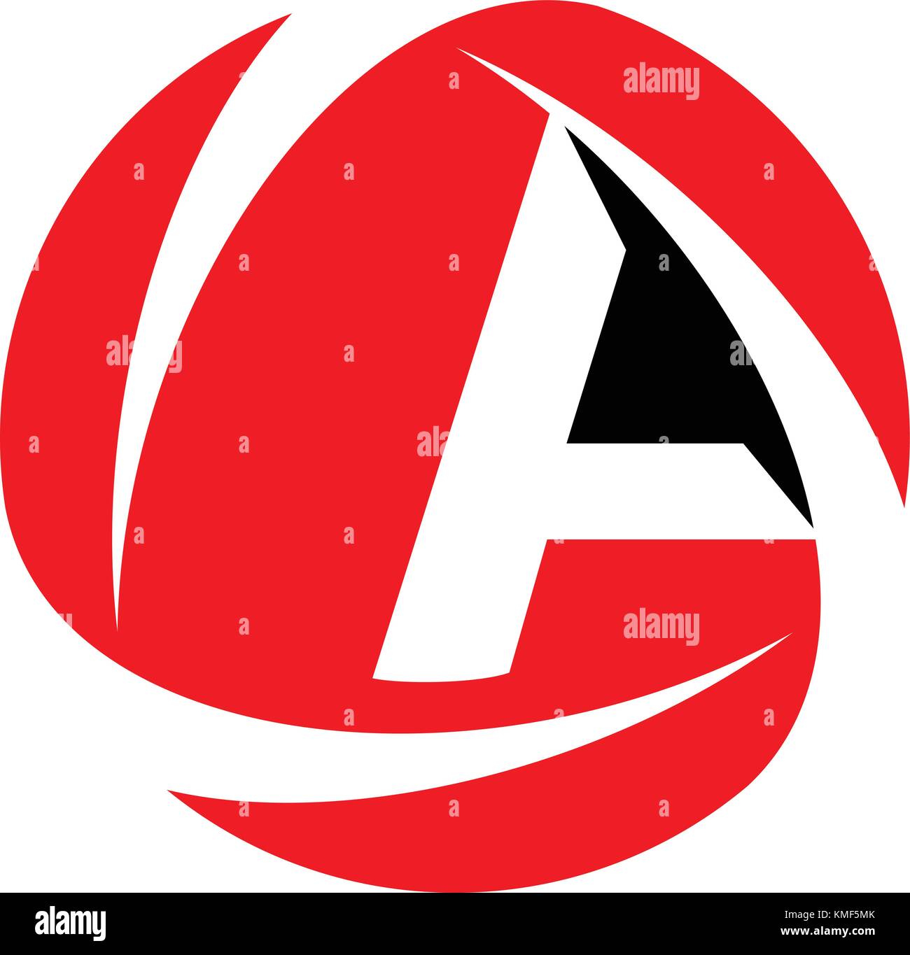 Letter A Modern Stock Vector Image & Art - Alamy