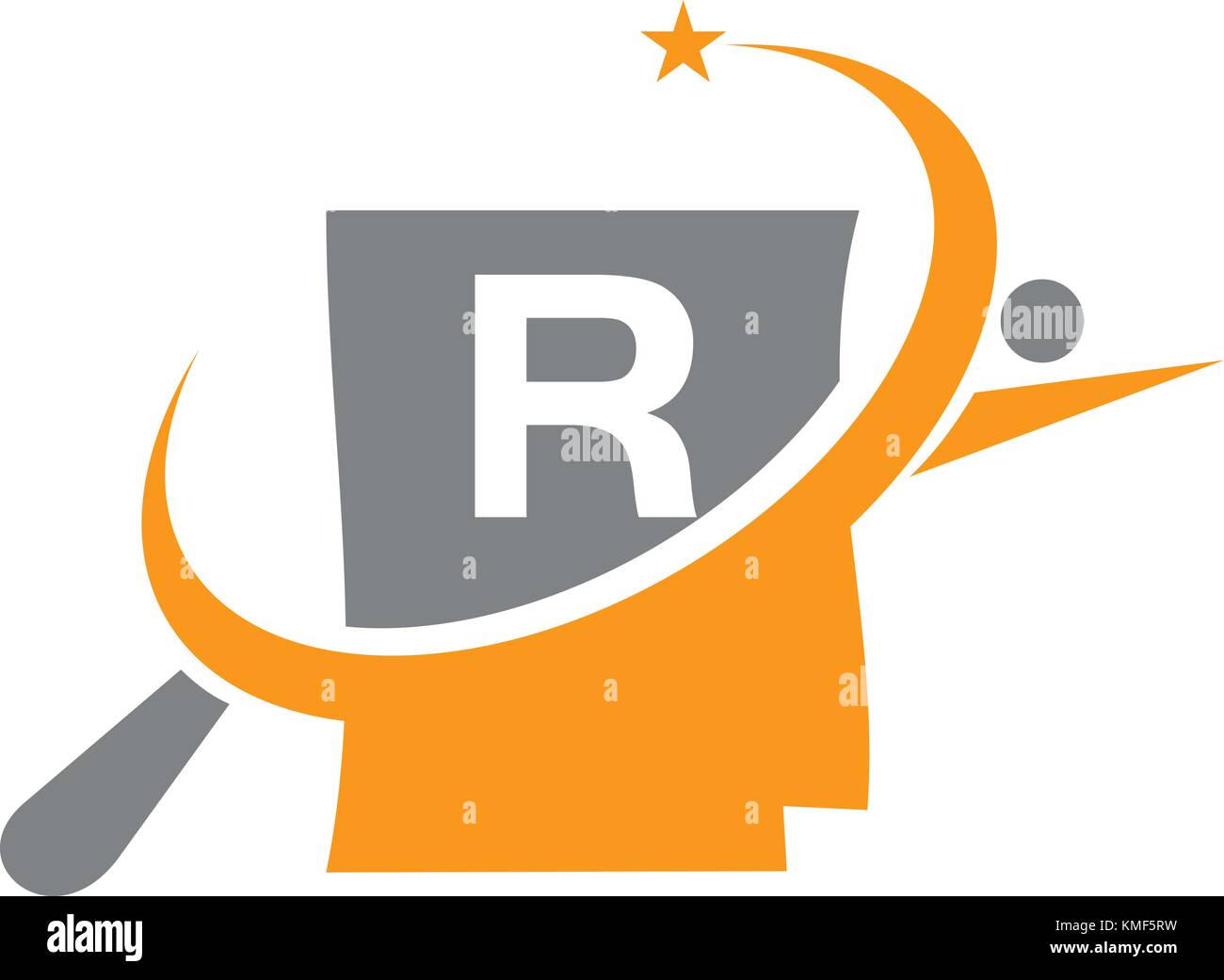 Search Job Portfolio Letter R Stock Vector Image & Art - Alamy