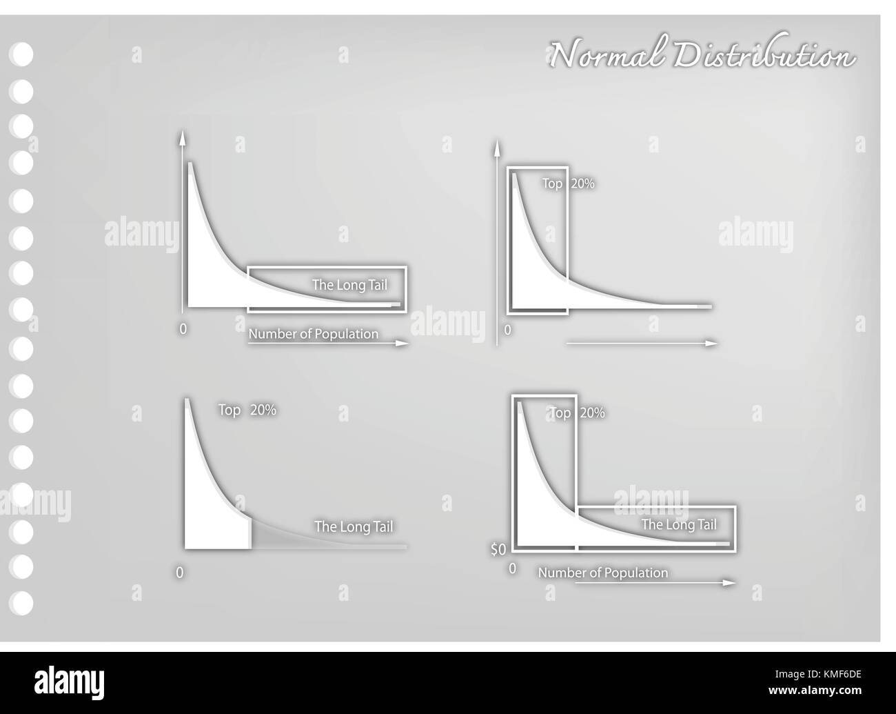 Business and Marketing Concepts, Illustration Paper Art Craft Set of ...