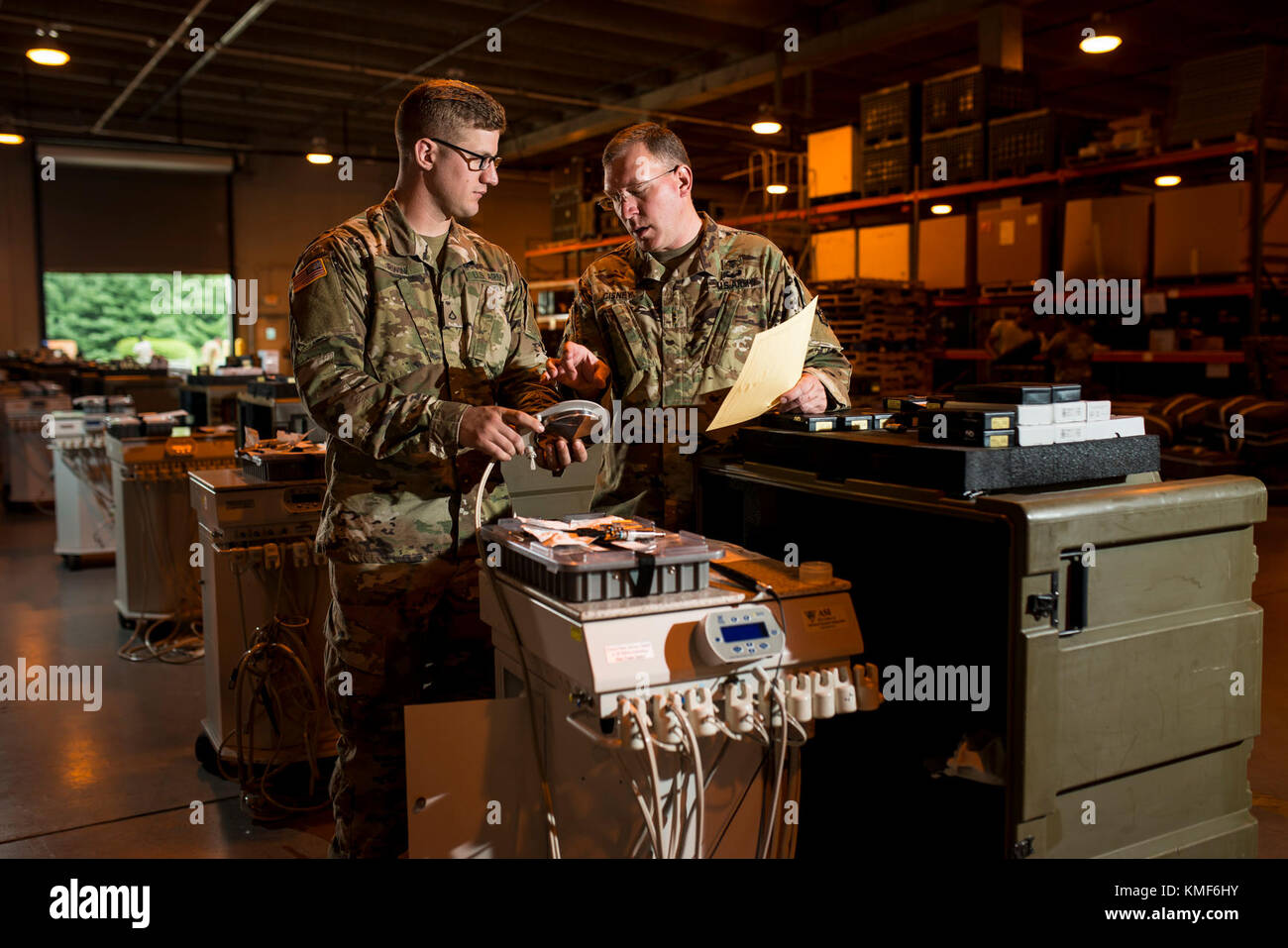 Pfc. Riley Irwin and Chief Warrant Officer Two Tyler Cisney, U.S. Army ...