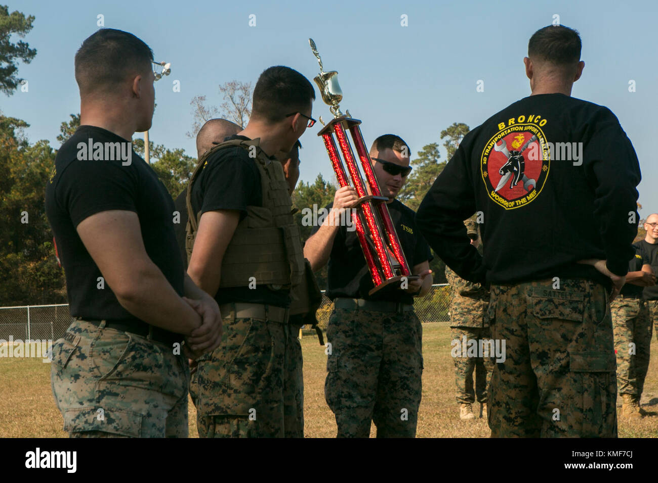 Marines with Support Company, 2nd Transportation Support Battalion, 2nd ...