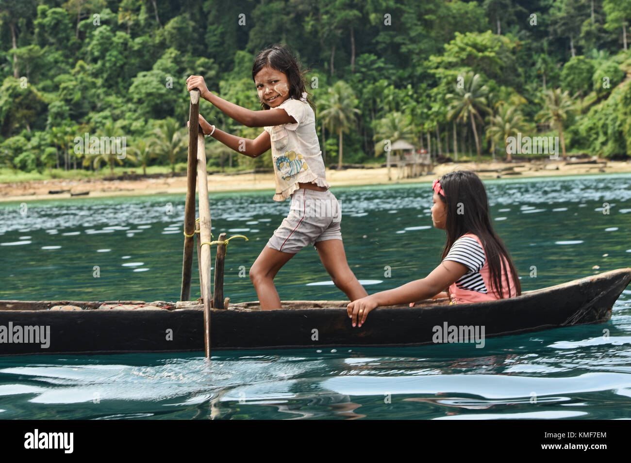 Austronesian moken hi-res stock photography and images - Alamy