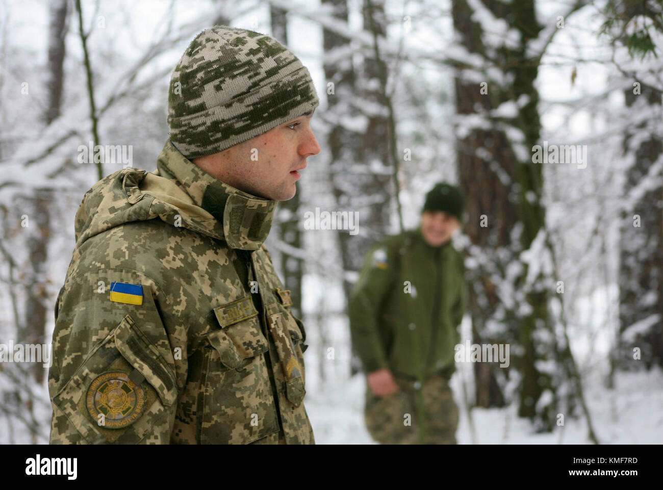 Yavoriv, Ukraine – Ukrainian Army soldiers assigned to the 1st ...