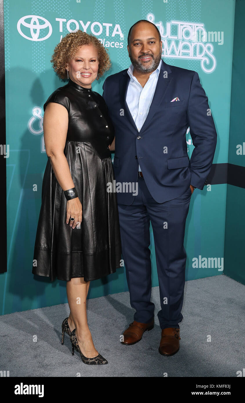 2017 Soul Train Awards Red Carpet at Orleans Arena Featuring: Debra Lee ...