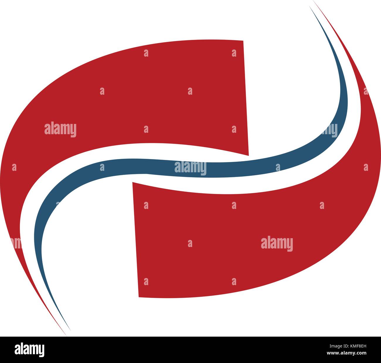 Modern Solution Letter N Stock Vector Image & Art - Alamy