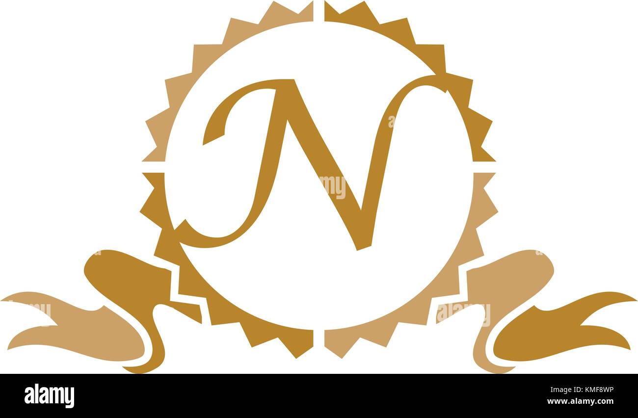 Quality Letter N Stock Vector Image & Art - Alamy