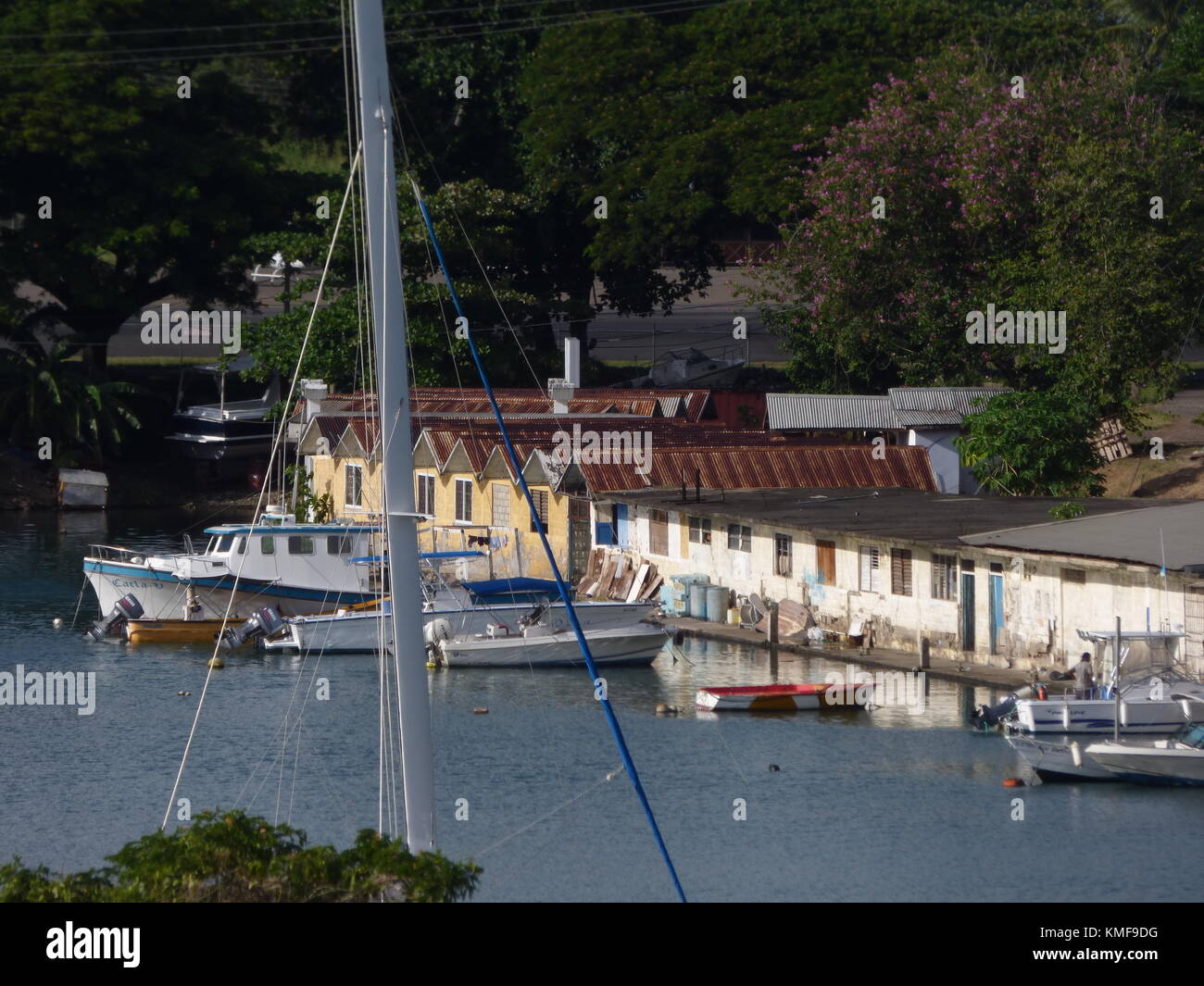 Waterfront, Castries, St. Lucia, Windward Islands, Eastern Caribbean ...
