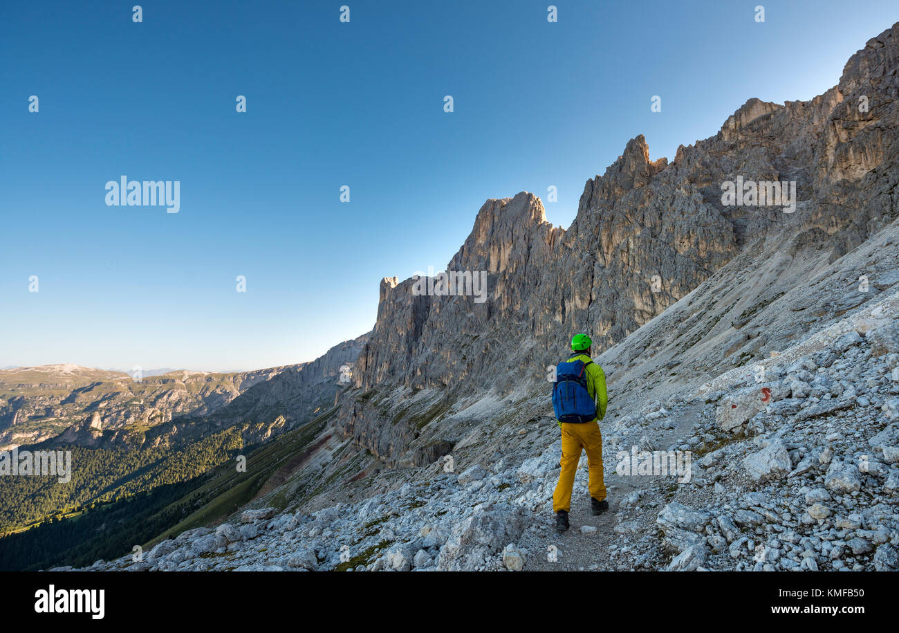 Via ferrata alps no dolomites hi-res stock photography and images - Alamy