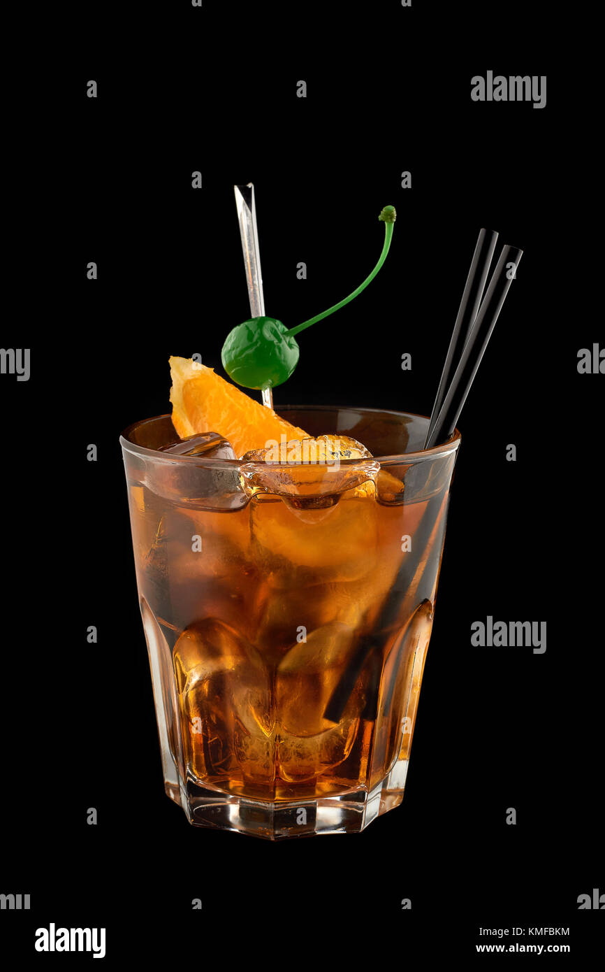 Godfather alcoholic cocktail Stock Photo - Alamy