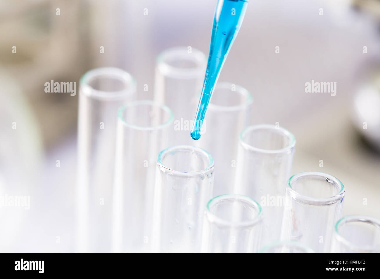 The Laboratory tubes Stock Photo - Alamy