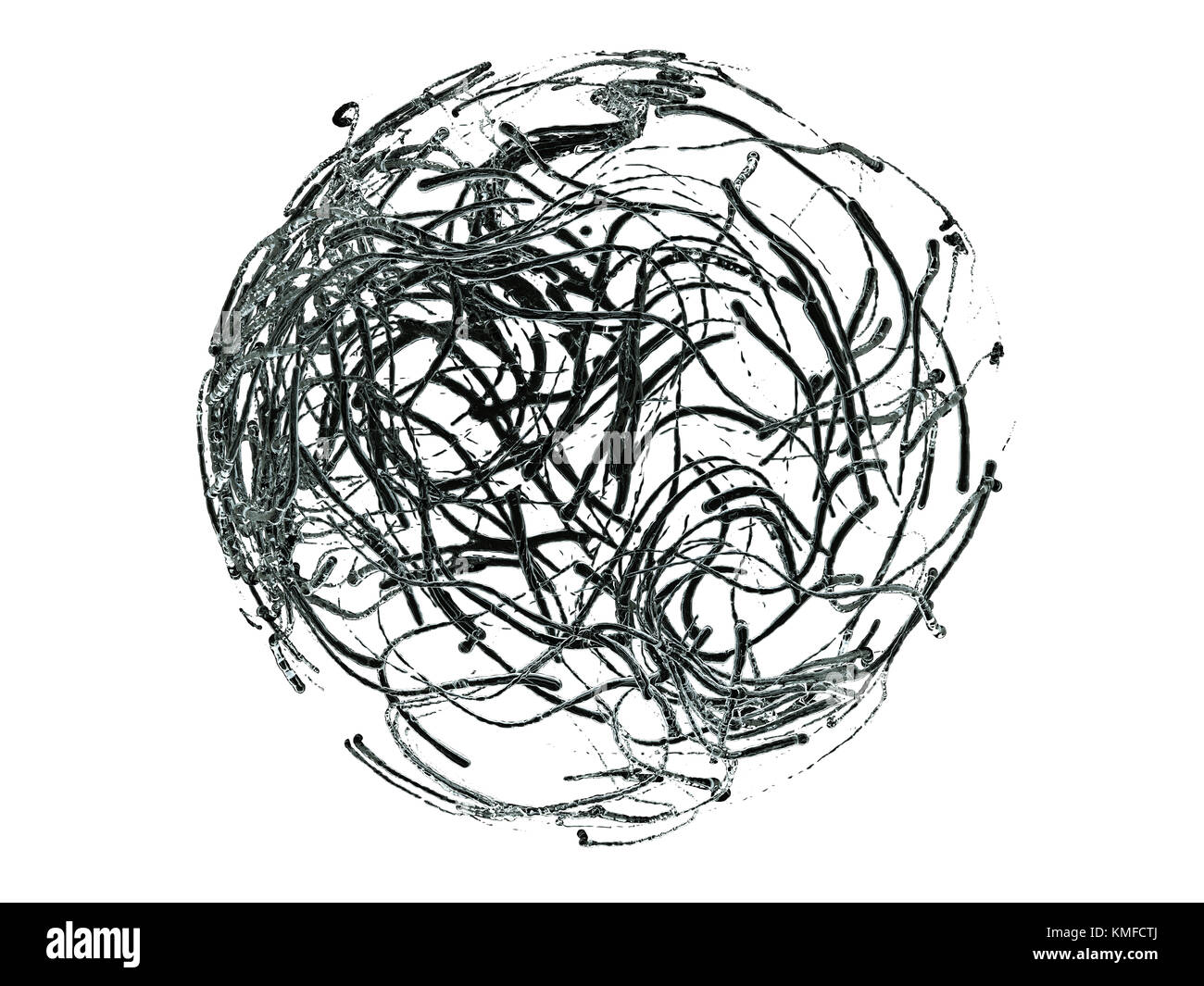 Black ice formation Cut Out Stock Images & Pictures - Alamy