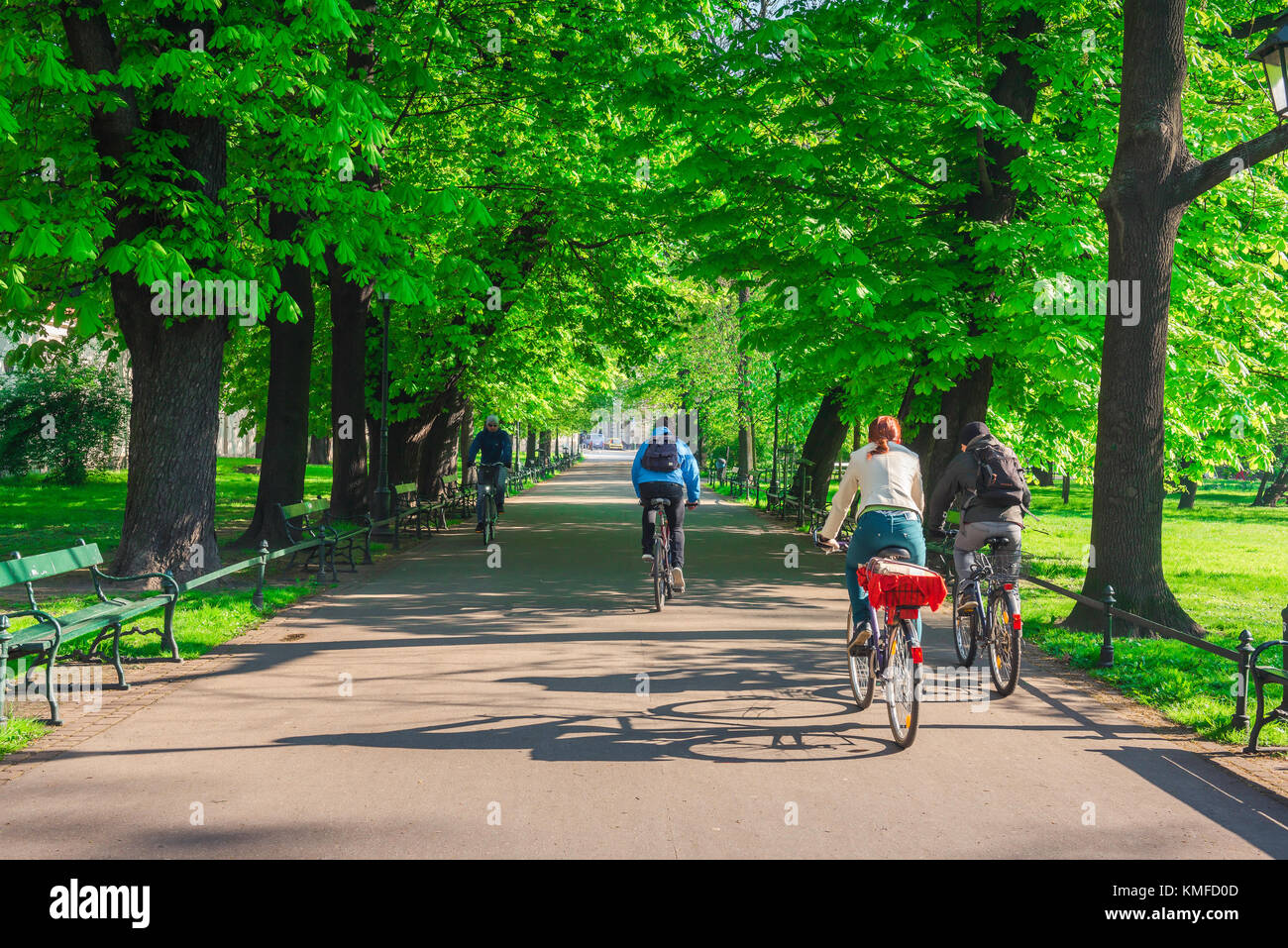 Spring ride on bikes hi-res stock photography and images - Alamy
