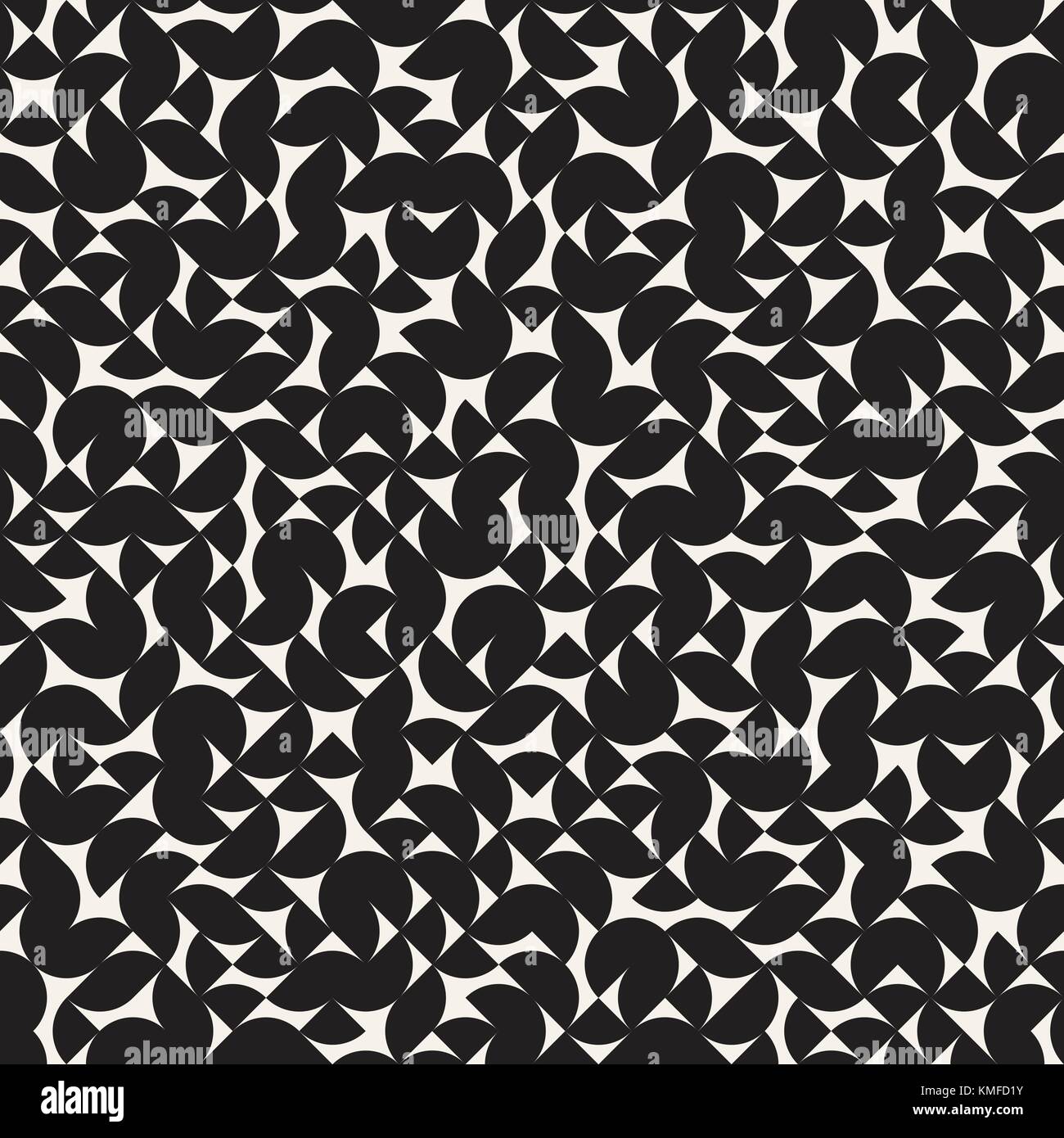 Irregular Tangled Shapes. Abstract Geometric Background Design. Vector ...
