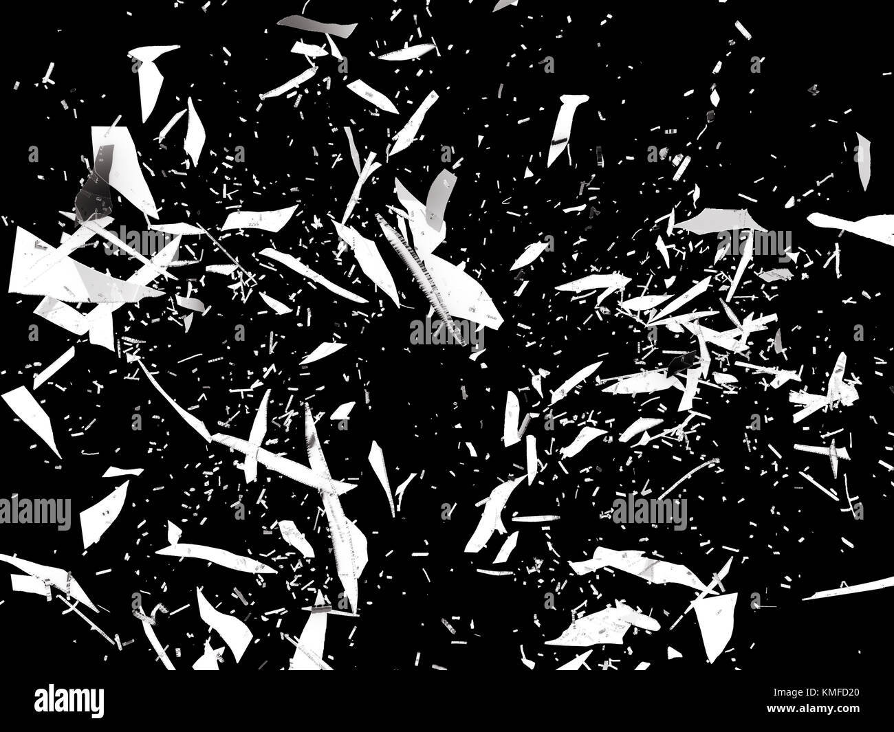 Pieces of black Shattered glass on black. Large resolution Stock Photo ...