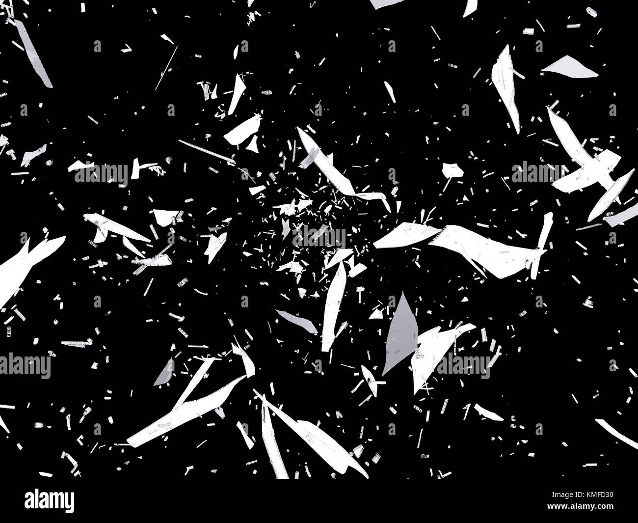 Broken Glass Pieces Wallpaper