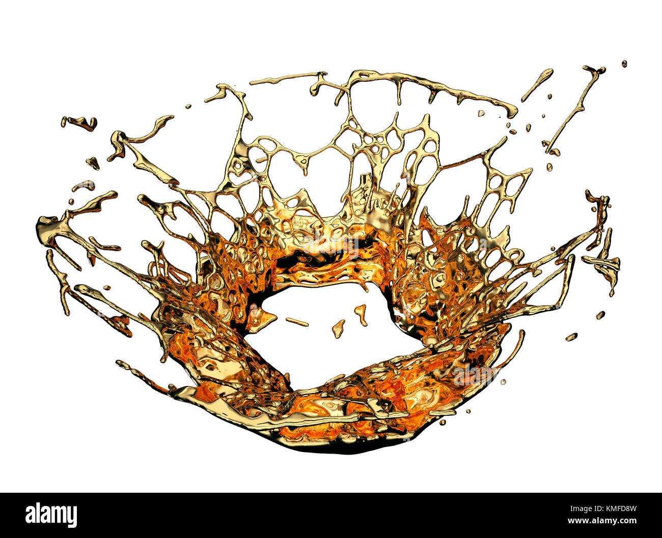 Molten metal gold Cut Out Stock Images & Pictures - Alamy