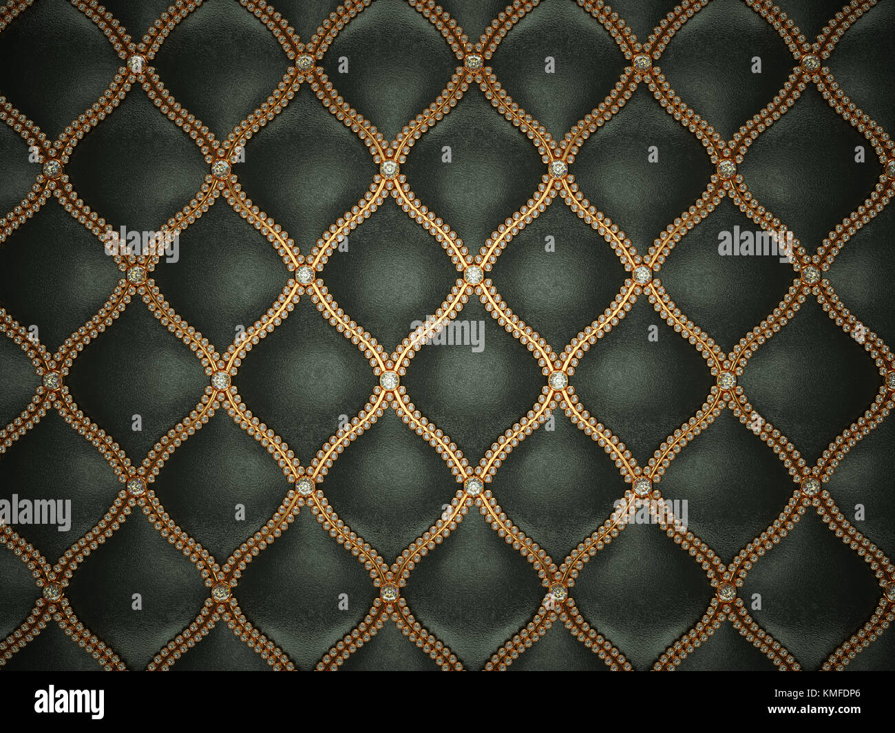 Black leather pattern golden wire hi-res stock photography and images ...